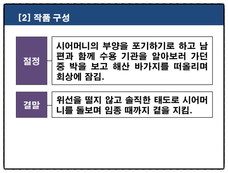 동아 고등 문학 Ⅳ 1 해산 바가지박완서 작품 정리☞문제와 설명 네이버 블로그