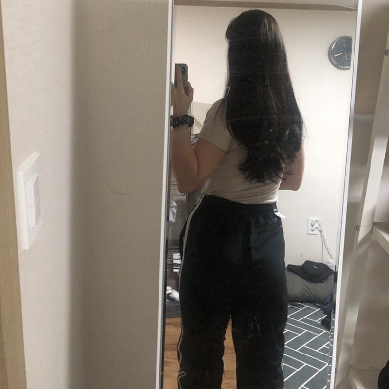 무신사 아디다스 우븐팬츠 에센셜3S윈드팬츠 DQ3100 후기 : 네이버 블로그