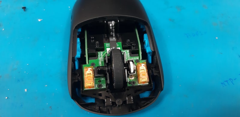 부산로지텍 마우스 사설수리점 Logitech G Pro 로지텍 지프로 마우스 좌우클릭 및 앞으로가기 뒤로가기 버튼 고장