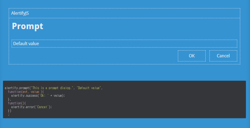 Plugin - alertify.js : 네이버 블로그