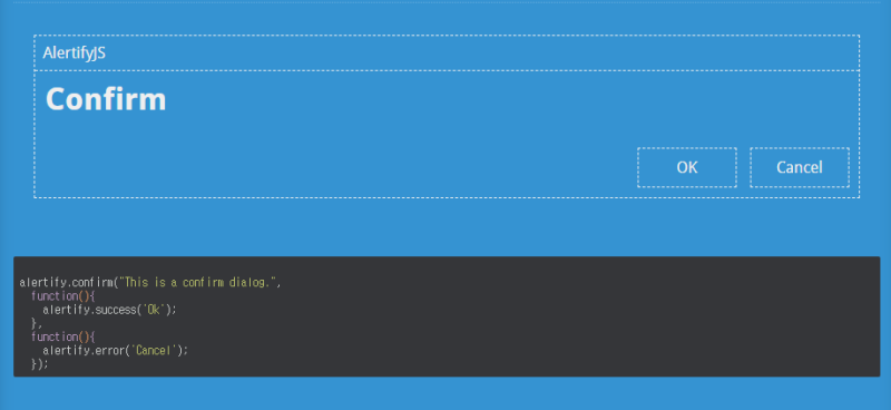 Plugin - alertify.js : 네이버 블로그