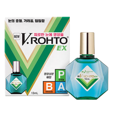 [점안제] 뉴브이로토 이엑스 New V.ROHTO EX (성분, 효능, 용법, 주의사항 등) : 네이버 블로그