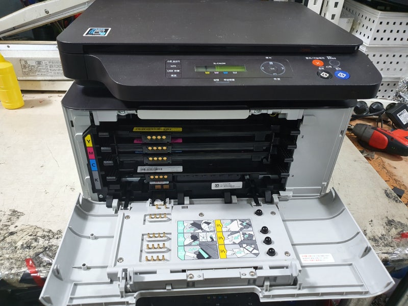 Sl C463w 컬러 레이저 프린터 이미징유닛 현상기 교체 Sl C485fw Sl C486w Sl C480fw Sl C483w