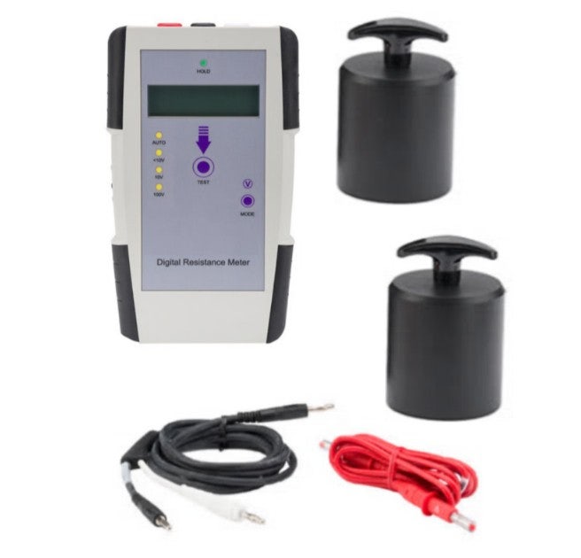 표면저항측정기 체적저항측정기 고정밀 바디저항 Surface resistance ESD Resistivity meter Check ...