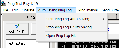 Ping Test Easy : 네이버 블로그