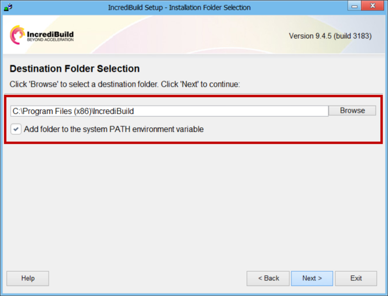 IncrediBuild 설치 옵션 - 표준 설치 : 네이버 블로그