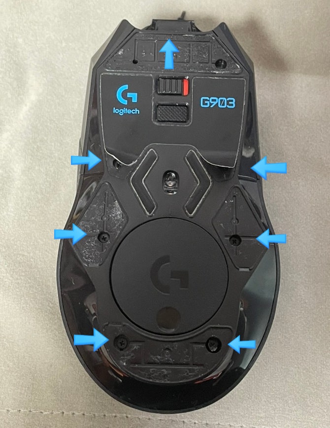 로지텍 G903 옴론스위치 납땜없이 자가교체 하는법! : 네이버 블로그