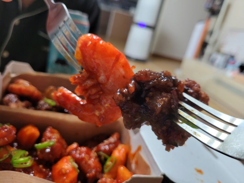마산 양덕동 맛집 바른치킨 매콤한 매력의 대새레드치킨 네이버 블로그