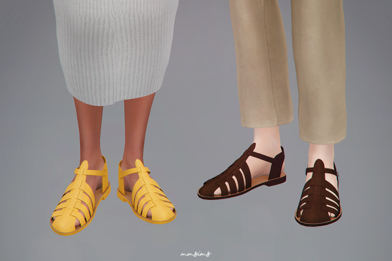 심즈4 CC 신발 // MMSIMS Fisherman Sandals : 네이버 블로그