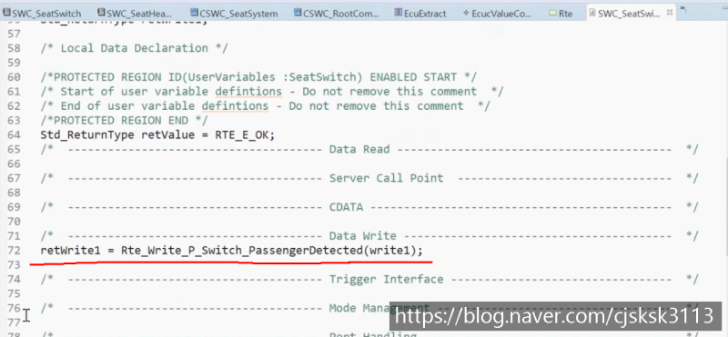 Mobilgene 실습 3 : SWC에 Sender-Receiver Interface, Port, Event, Access ...