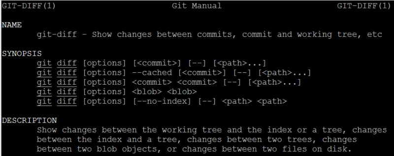 git diff 사용법 (옵션) : 네이버 블로그