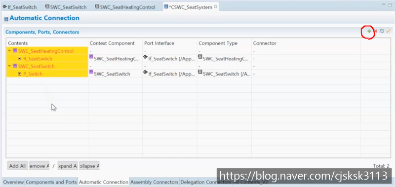 Mobilgene 실습 3 : SWC에 Sender-Receiver Interface, Port, Event, Access ...