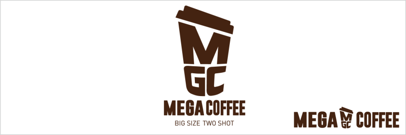 로고)메가커피(MEGA COFFEE)로고 : 네이버 블로그