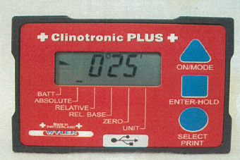 건물 경사계 clinotronic plus 사용설명서 : 네이버 블로그
