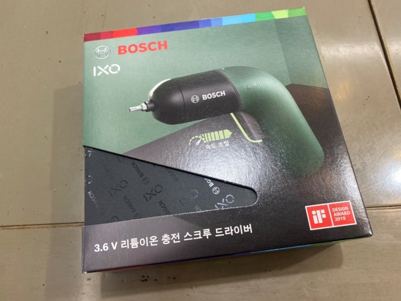 보쉬 전동드라이버 후기 BOSCH IXO-6 GREEN #내돈내산 : 네이버 블로그