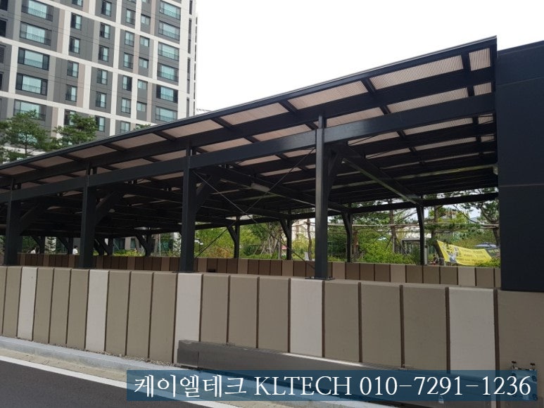 대전 렉산 복층판 지하주차장 캐노피 설치 사례 네이버 블로그