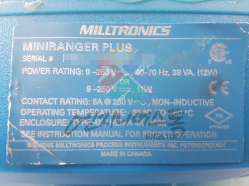 GAUGE / 지멘스 밀트로닉스 계측기수리 / Siemens Milltronics MiniRanger Plus / 지멘스 ...