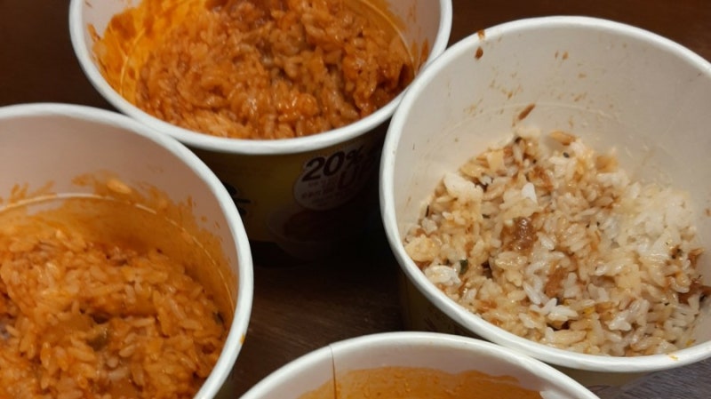 오뚜기 컵밥 빨간맛 기획 4가지 맛 리뷰 제육덮밥 진짬뽕밥 참치마요덮밥 김치참치덮밥 네이버 블로그