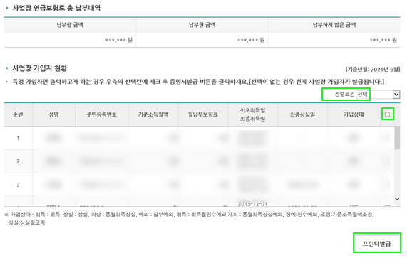 4대보험 국민연금 사업장 가입자명부 조회증명사업장 가입자 증명서개인별 가입증명서사업장 발급방법 네이버 블로그