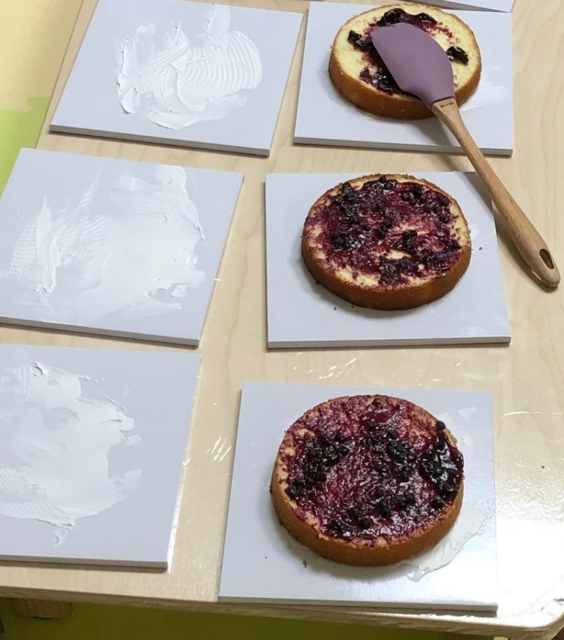 어린이집 요리활동 케이크 만들기, 어린이집 부모 참여수업 케이크 만들기(행사 케이크) : 네이버 블로그