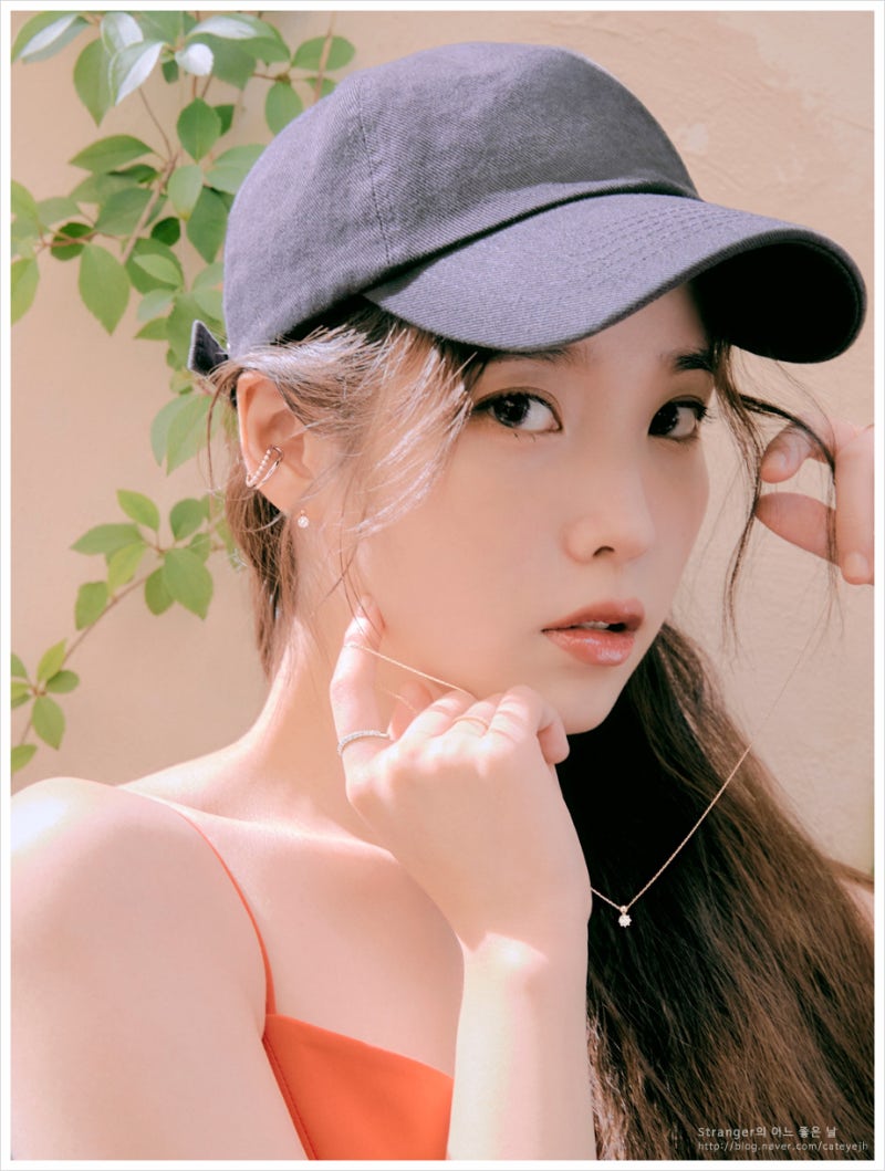 제이에스티나 아이유 실버주얼리 귀걸이 목걸이 곱창밴드 패션 And 여자 여름 코디 네이버 블로그
