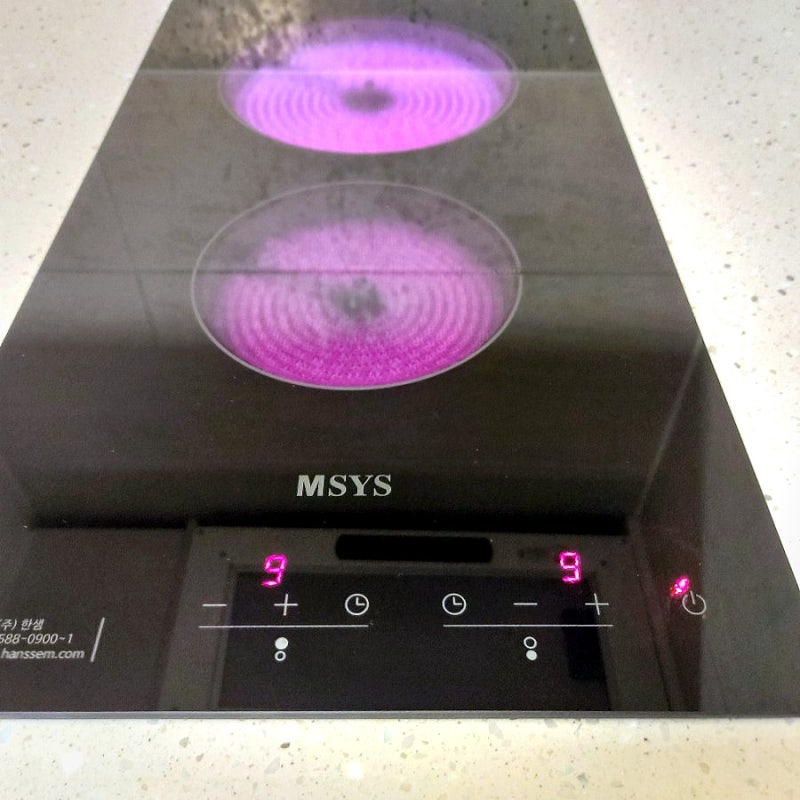 서울 한샘 2구 Msys 전기레인지 설치 서울시 문정동 송파아이파크 오피스텔에 한샘 엠시스 하이라이트렌지 판매설치했어요