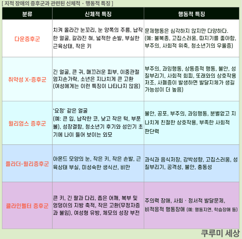 이상심리학 지적 장애intellectual Disability 네이버 블로그
