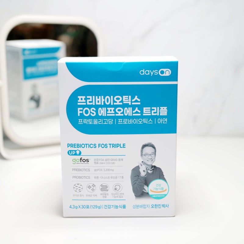 장도연유산균 데이즈온 오한진 프리바이오틱스 Fos 트리플 유산균추천 네이버 블로그