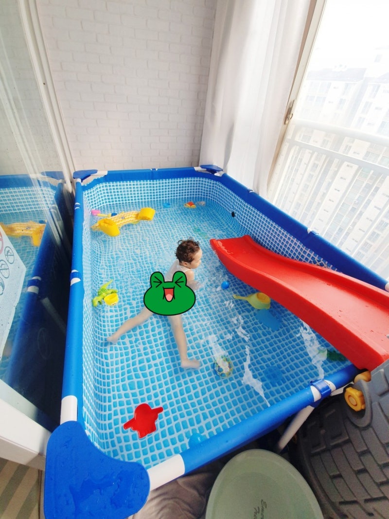 인덱스 수영장 아파트 베란다에 설치 하기!^^/ : 네이버 블로그