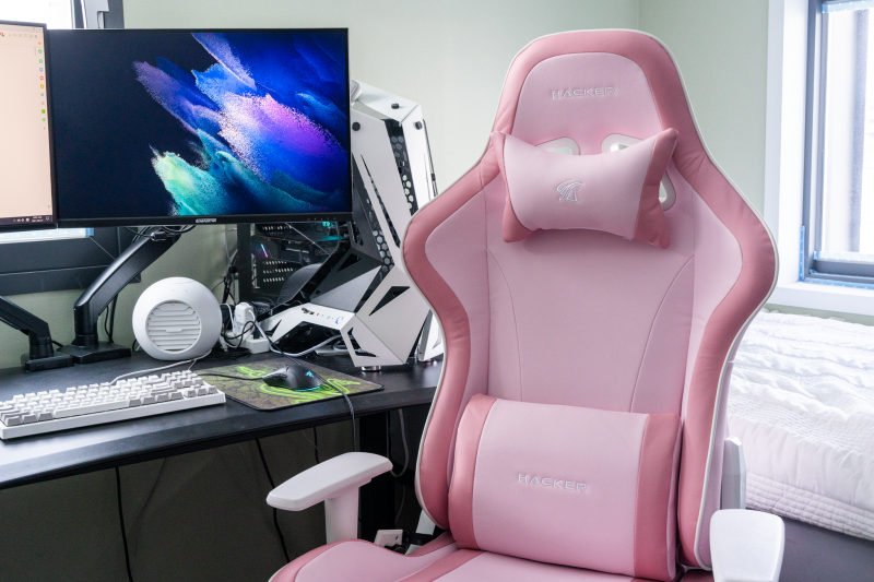 게이밍 의자 안정성과 편안함을 갖춘 앱코 AGC15 PINK : 네이버 블로그