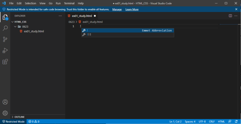 [HTML/CSS_01] 비주얼스튜디오 설치/미리보기실행단축키/폴더생성법 : 네이버 블로그