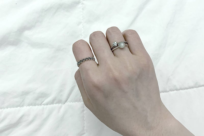 판도라(Pandora) 반지_원러브링 / 링크드러브링 / 신탄 6월 문스톤 : 네이버 블로그