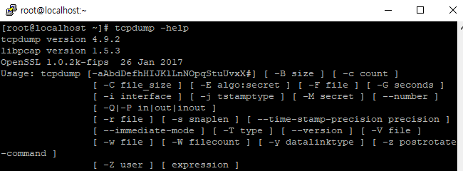 TCPDUMP 사용법에 대해 알아보겠습니다. : 네이버 블로그