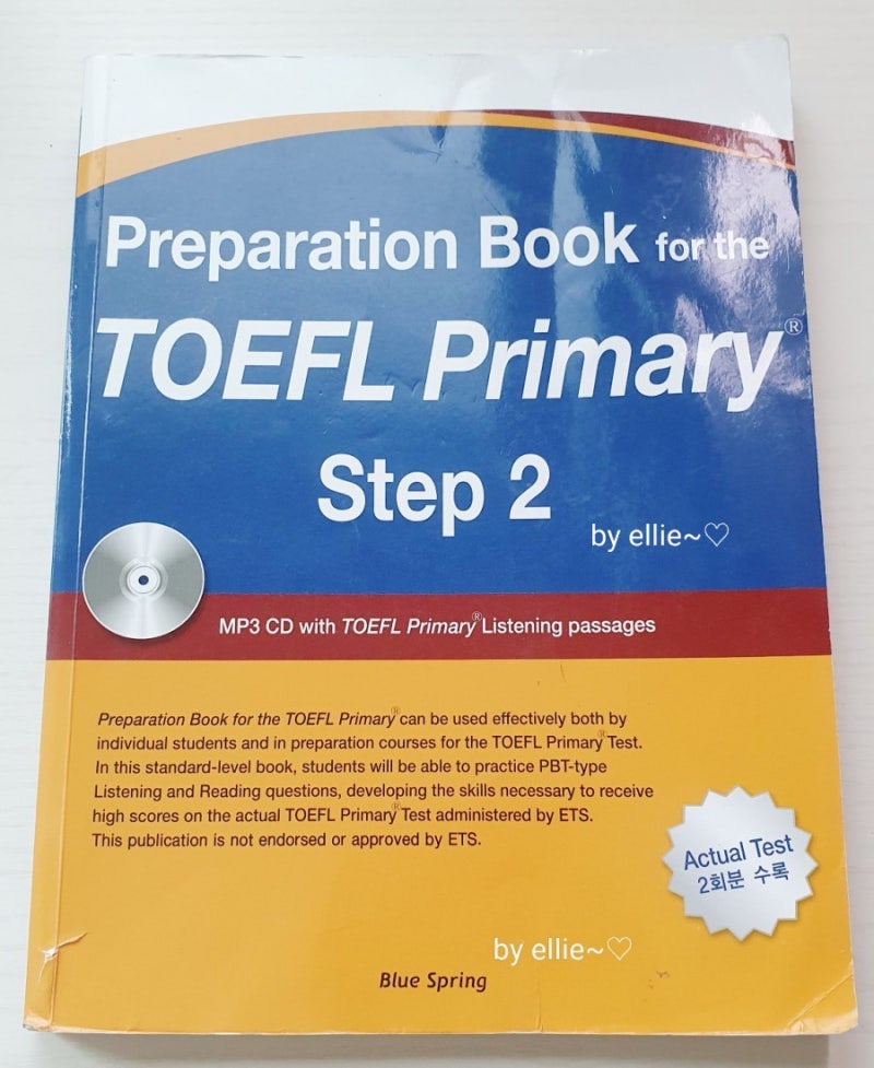 Preparation Book for the TOEFL Primary Step2 : 네이버 블로그