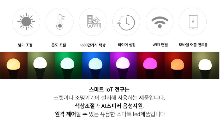 고콘 스마트 전구 실물 리뷰 어플 사용법 GWLINK 어플로 감성 느껴보기! : 네이버 블로그