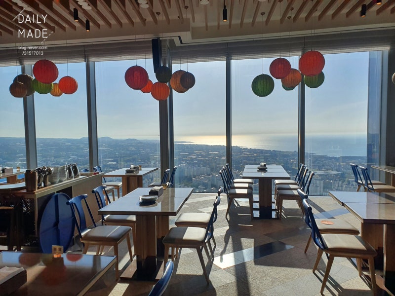 제주도 여행 제주 드림타워 38층 포차 제주 시티뷰 석양과 야경을 한 번에 제주 그랜드 하얏트 호텔 네이버 블로그