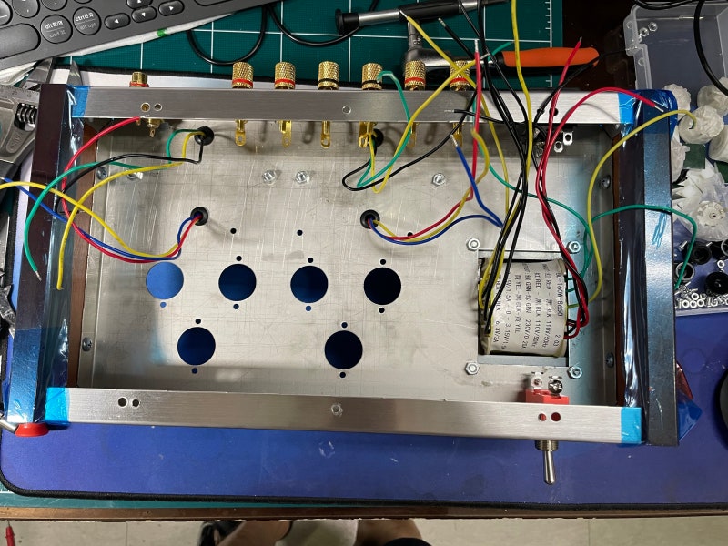 진공관 6F2 6P1 Push-pull Amp 조립(2) 트랜스, 터미널 : 네이버 블로그