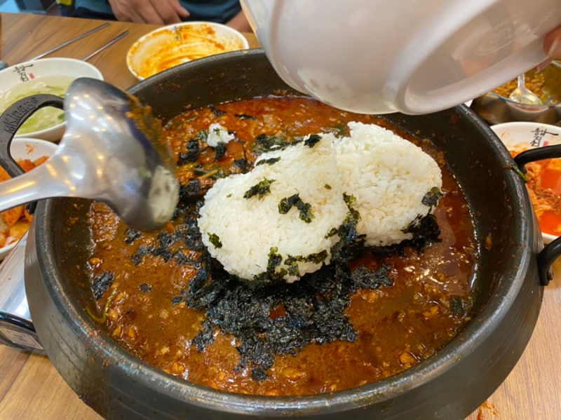 청라 갈비찜 매운갈비찜 시키면 당면사리 밥 볶음밥이 무료 ‘동남집 네이버 블로그