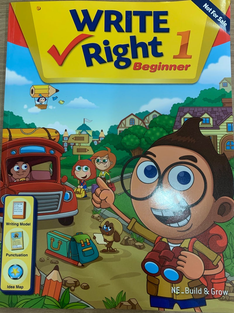 Write Right Beginner 1 초등화상영어 라이팅 교재 : 네이버 블로그