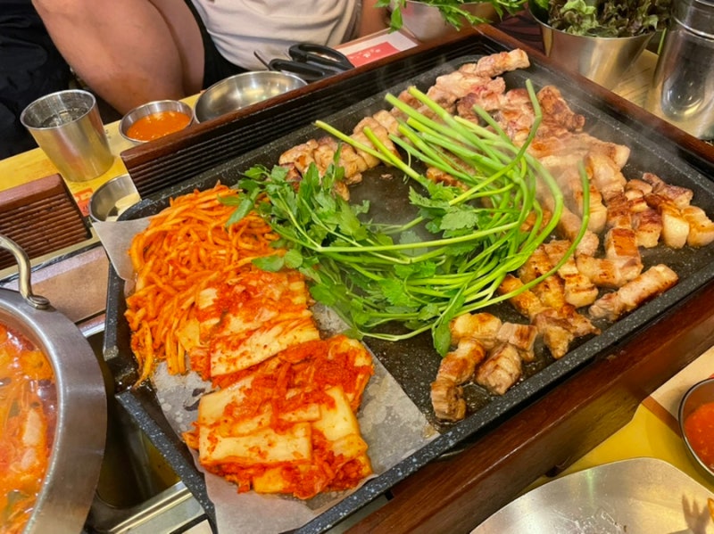 수원 오목천동 맛집 해물전골 삼겹살 맛집 오월의꽃수저 네이버 블로그