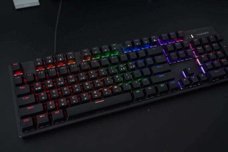 갈축 기계식 키보드 앱코 K560 게이밍 사용후기 : 네이버 블로그