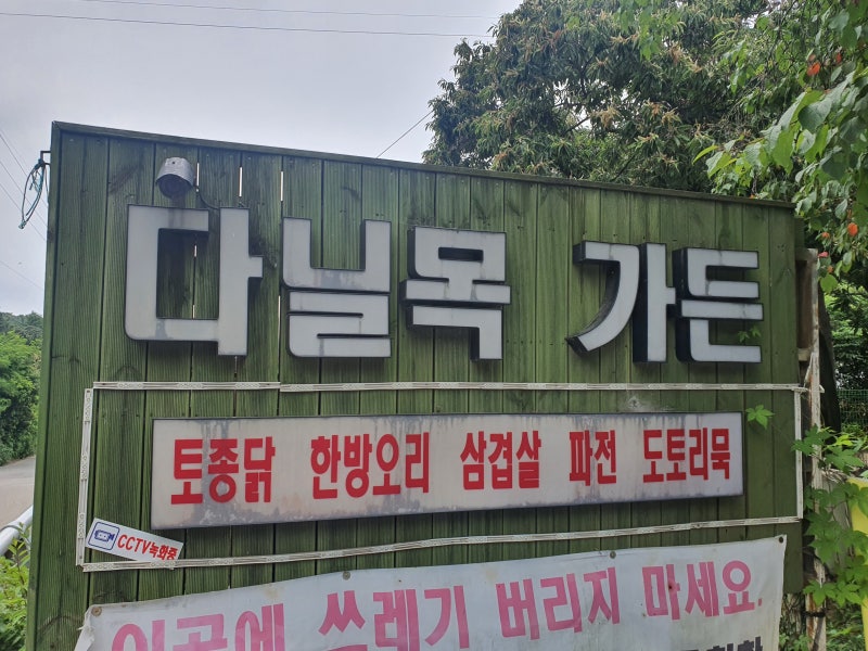 고기동 다닐목 가든 고기리계곡다닐목한방닭백숙해물파전수원계곡백구한끼 네이버 블로그