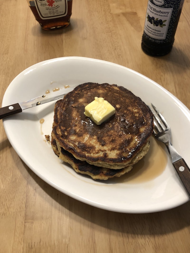 바나나 오트밀 팬케이크 만들기banana Oatmeal Pancakes 건강하고 간단한 레시피 네이버 블로그