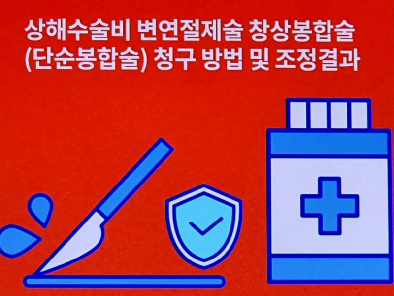 상해수술비 변연절제술 창상봉합술 단순봉합술 확실하게 지급받는 방법 및 조정 결과 네이버 블로그