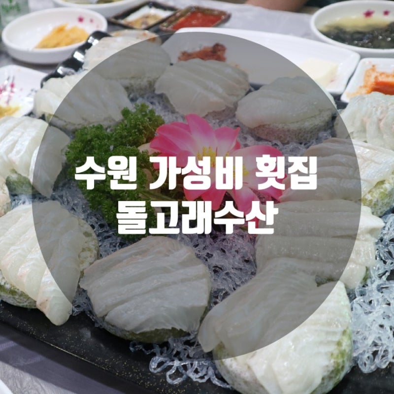 수원 고색동 가성비갑 횟집 돌고래수산 네이버 블로그
