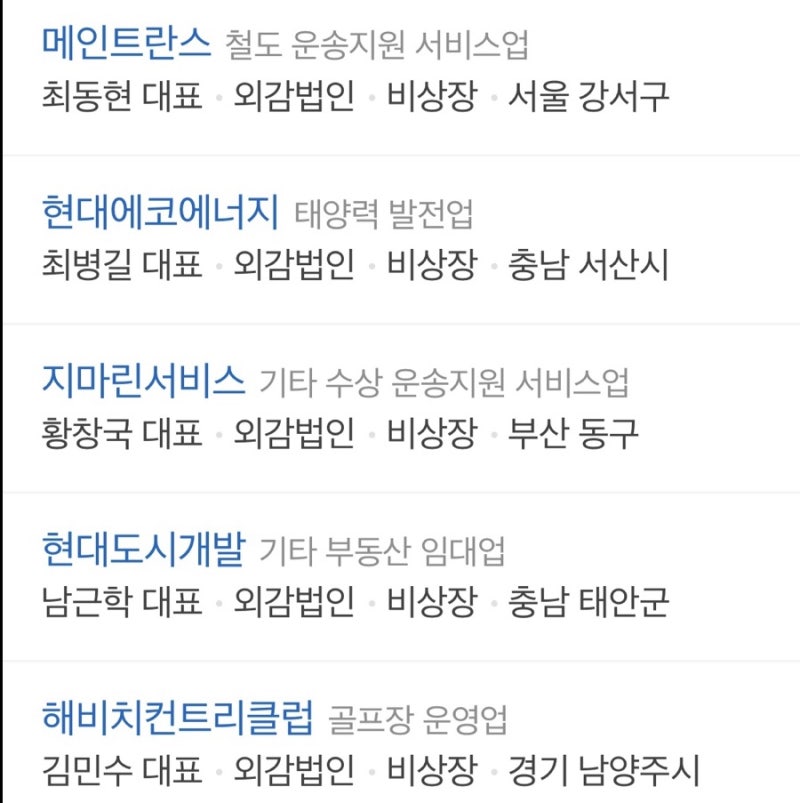 현대자동차그룹 계열사 54개 정리 요약코스피 상장 기업 중점 네이버 블로그