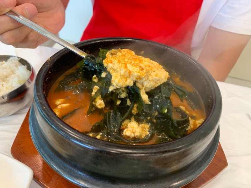 강릉 아침식사 추천 가연장 미역국 찐맛집 W 얼큰순두부미역국 소갈빗살미역국 네이버 블로그