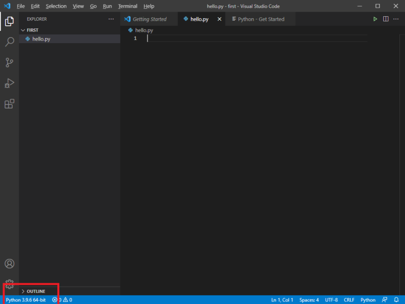 vscode python 설정 : 네이버 블로그