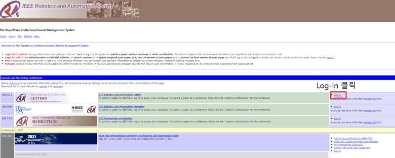 Review Process of IEEE RA-L and IROS : 네이버 블로그
