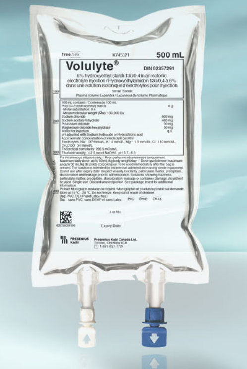 Voluven, Volulyte 안전성 문제 : 네이버 블로그